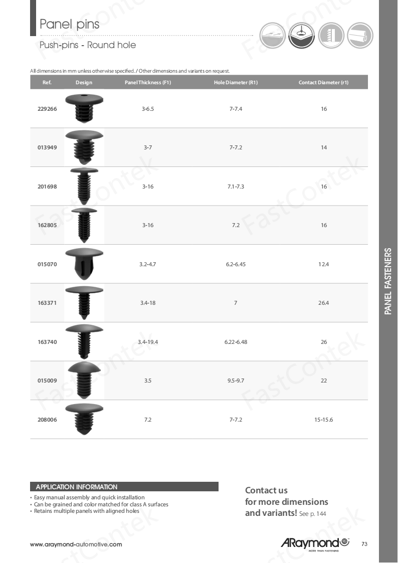 ARaymond 162805000 - FastContek